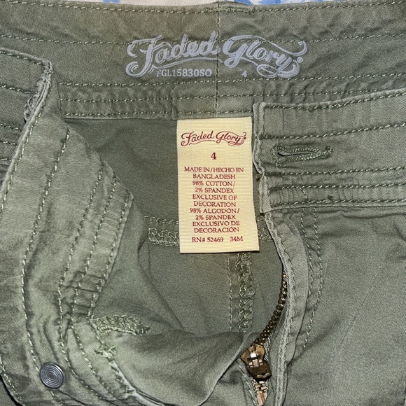 Faded Glory | Pants & Jumpsuits | Capri Womens Cargo Pants | Poshmark